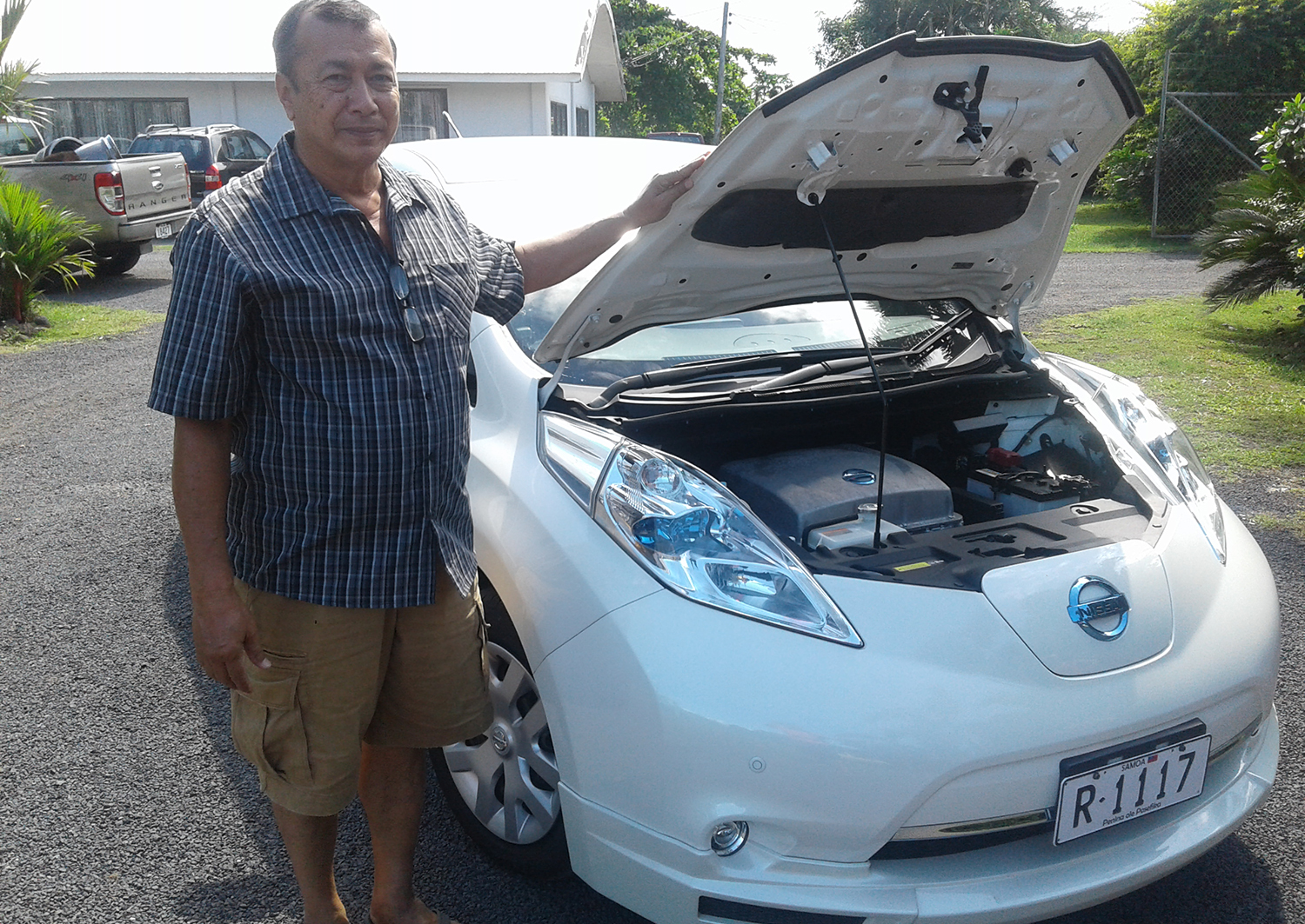 Samoa Observer | Now here's Samoa's first electric car!