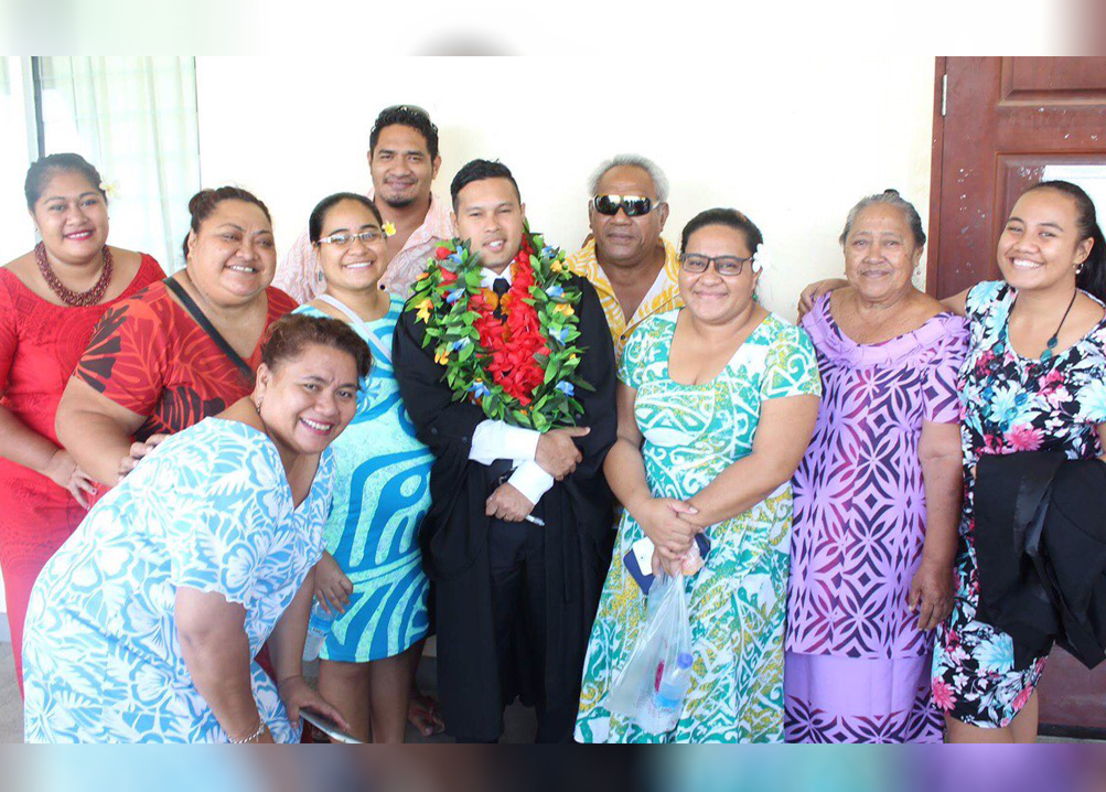 Samoa Observer | New lawyer makes family proud
